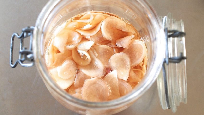 Gari (Japanese Pickled Ginger) for Sushi Recipe – Japan Food Style